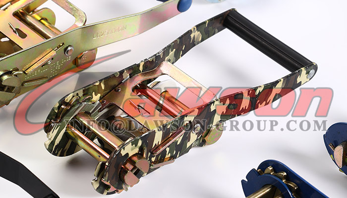 50MM 5T Military Camouflage Heavy Duty Ratchet Buckle for Cargo Lashing ...