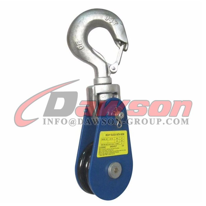 JIS F3421 Steel Cargo Blocks, Bush Type Single Sheave Block - Dawson ...