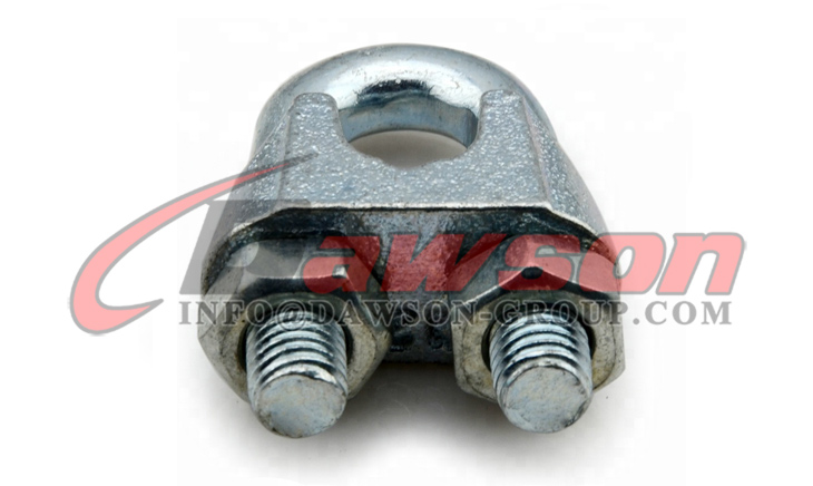 Din 741 Galv. Malleable Casting Wire Rope Clip, Cast Steel Galvanized ...