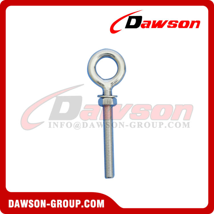 Stainless Steel Welded Eye Bolt with Double Washer & Nut - Dawson Group ...