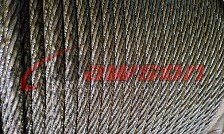 Steel Wire Rope (EP6×19S-IWRC)(EP6×26WS-IWRC), Oilfield Wire Rope ...