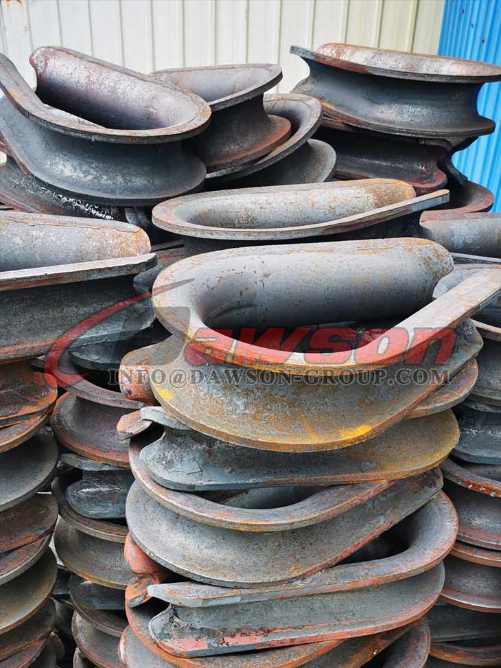 Galvanized Round Rope Thimble, Hawser Thimbles Suitable for Fiber Rope ...