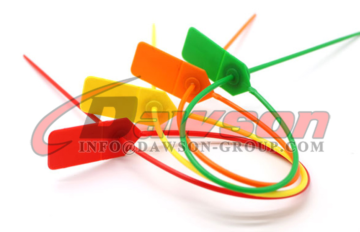 DS-BCP403 High Security Numbered Logo Container Lock Disposable Plastic ...