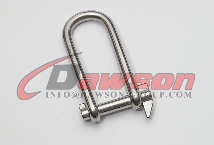 Stainless Steel European Type Shackle with Lock Pin - Dawson Group Ltd ...