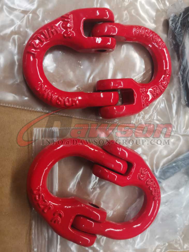 DS387 G80 / Grade 80 WLL 2T Coupling Connecting Link for Assembly Chain ...