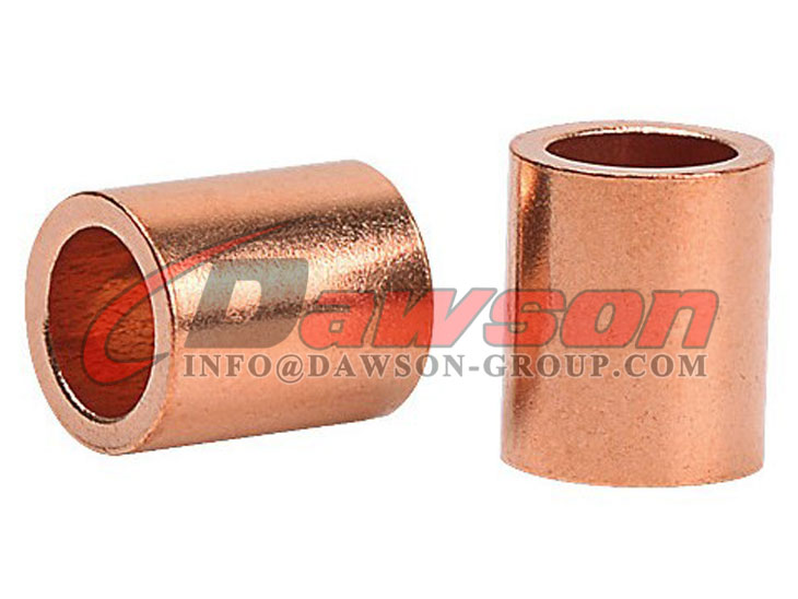 Wire Rope Copper Button Stops, US Type Copper Round Ferrule - Dawson ...