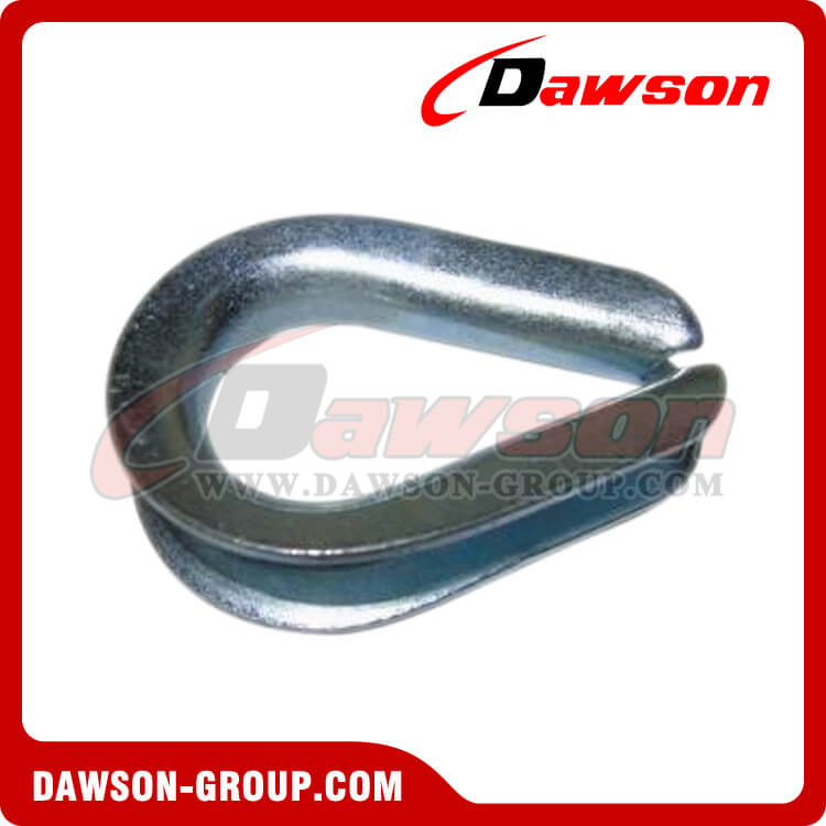 DAWSON DG-414 Extra Heavy Duty Wire Rope Thimbles, U.S. Type Superior ...