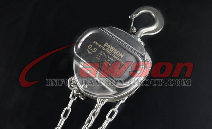 0.5T 1T 2T 3T 5T 7.5T 10T 15T Totally Enclosed Stainless Steel Chain ...