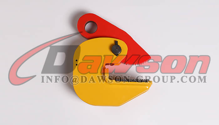 Horizontal Plate Clamp with Lock Device, Turn Horizontal Lifting Clamp ...