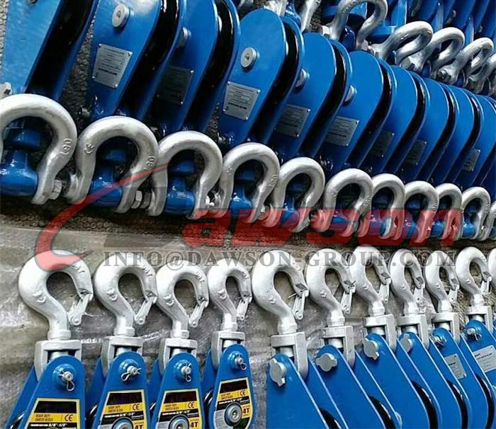 JIS F3421 Steel Cargo Blocks, Bush Type Single Sheave Block - Dawson ...