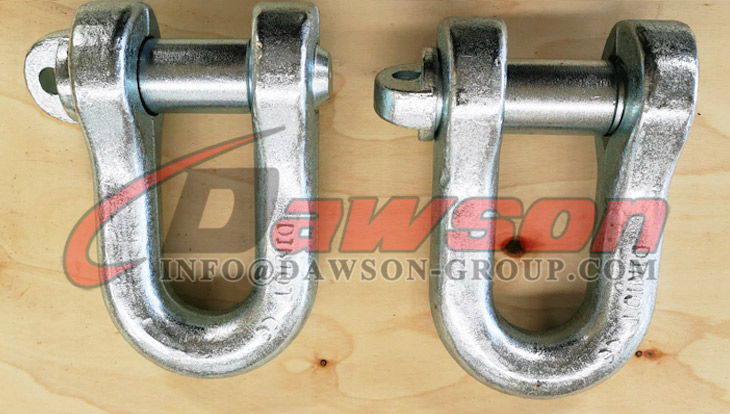 Galvanized Chain Shackle DIN 82101B, Shackles Form B - Dawson Group Ltd ...