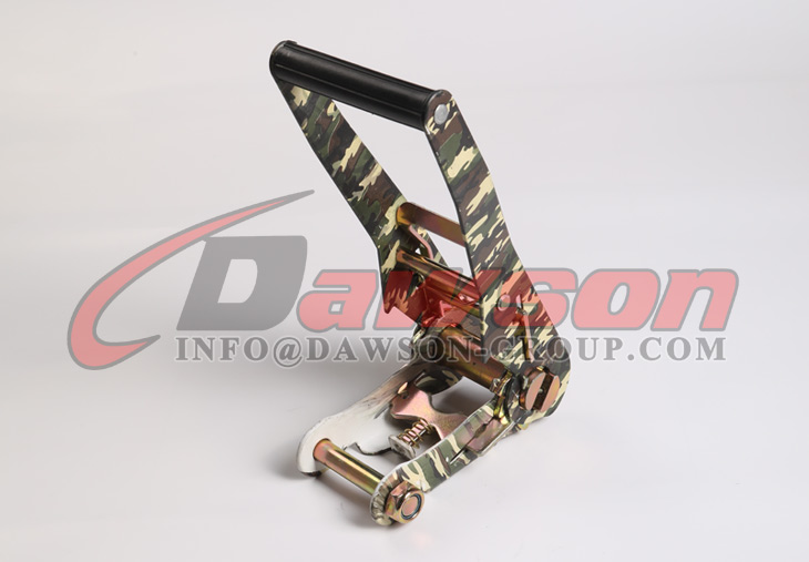 50MM 5T Military Camouflage Heavy Duty Ratchet Buckle for Cargo Lashing ...