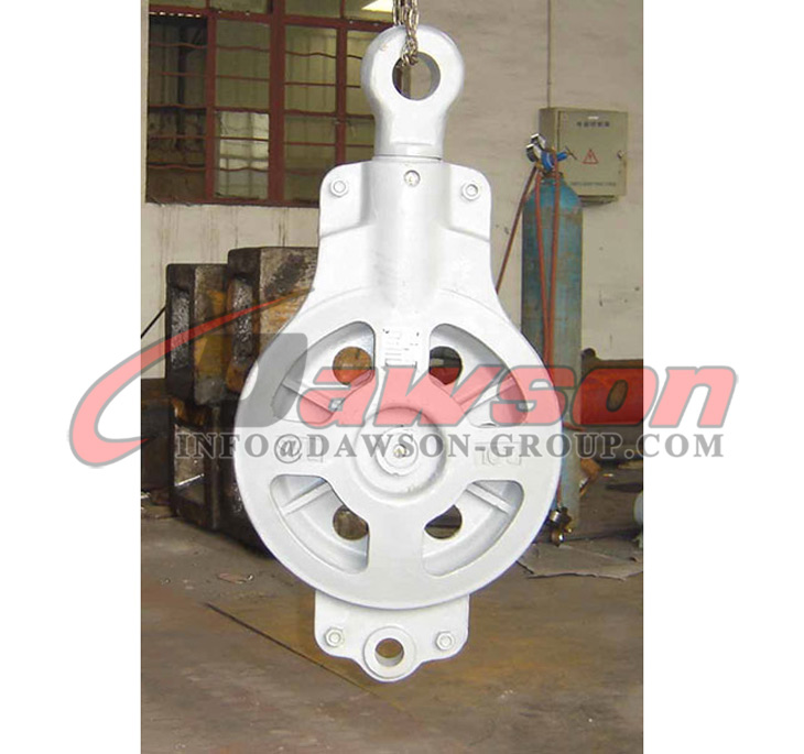 JIS F3428 Steel Cargo Blocks, Bearing Type Double Sheave Blocks ...
