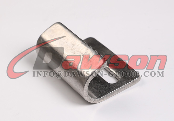 BS 1500KG/3300LBS 2 inch Stainless Steel Flat Hook for Webbing, 2" SS ...