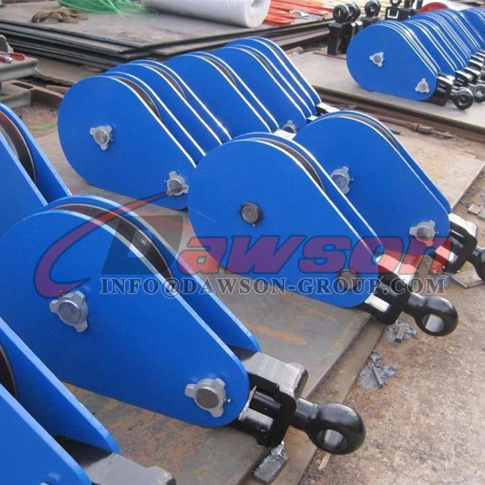 Heavy Duty Snatch Block, High Strength Forged Steel Sheave Block, Wire ...