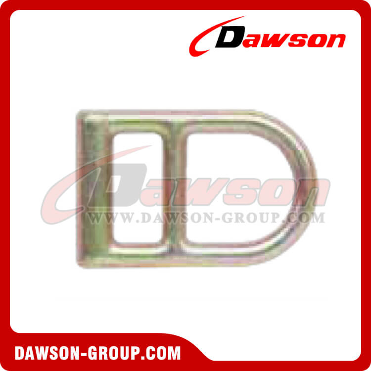 BS 3000kgs/6600lbs 1 inch Forged Double D Ring, 1" 25MM Forged Double D ...
