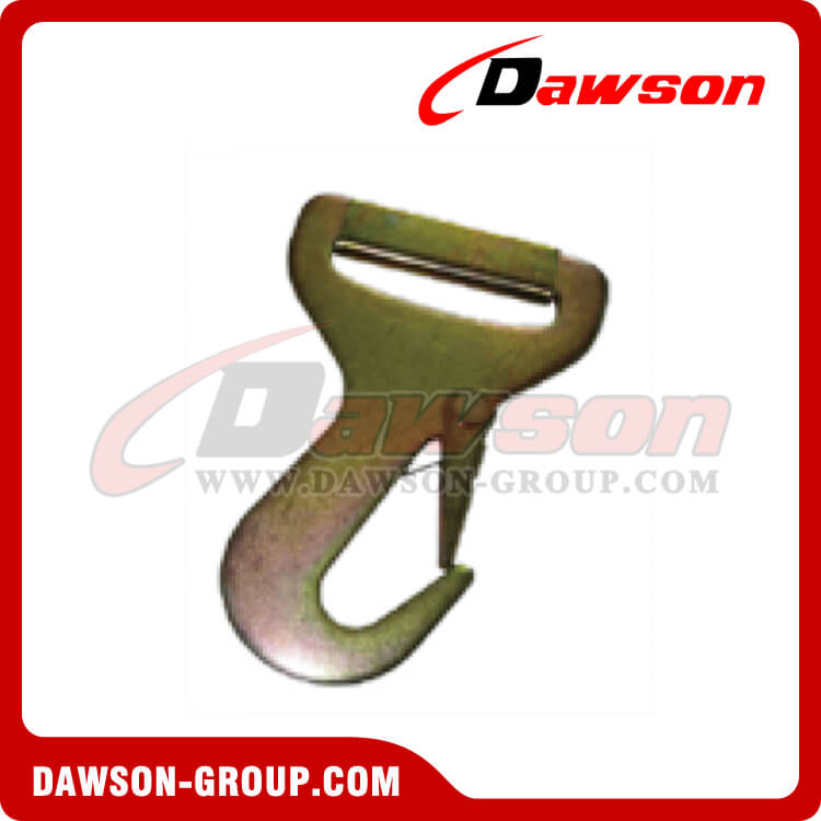 BS 6500KG/14300LBS 3 inch Flat Snap Hook, 3" Zinc Plated Flat Snap ...